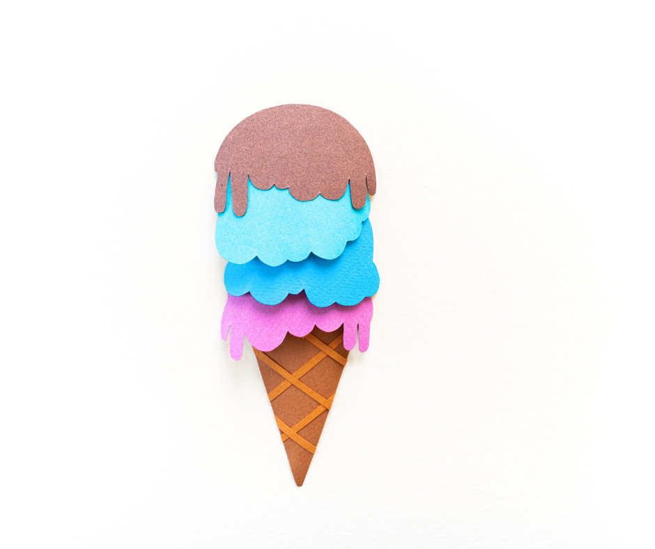 3D Pop Up Ice Cream Craft – I Chug My Wine
