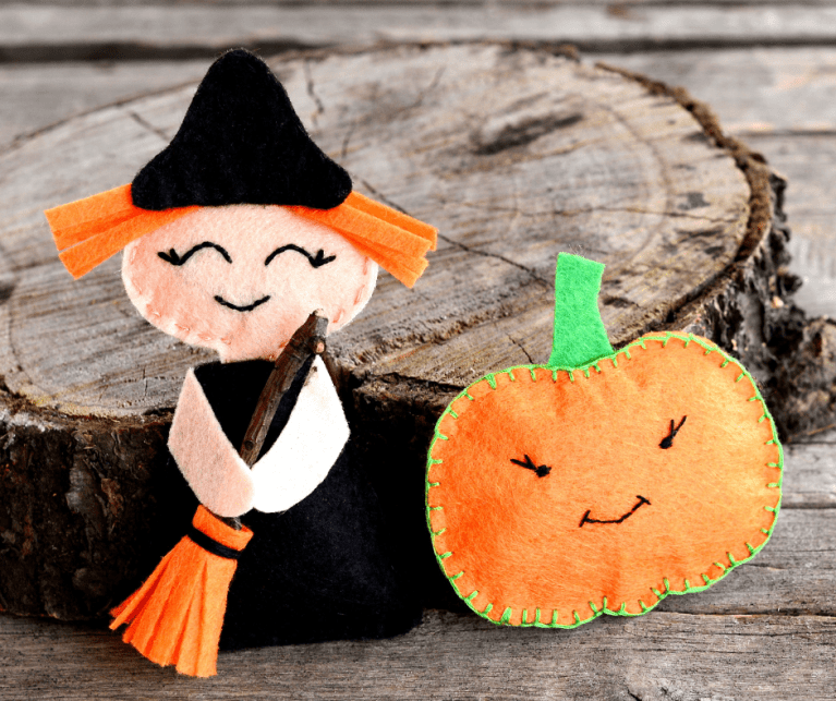 Cute Halloween Sew Felt Craft For Kids – I Chug My Wine