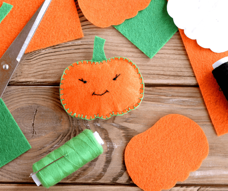 Cute Halloween Sew Felt Craft For Kids – I Chug My Wine