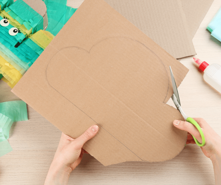 How to Make a Cute DIY Piñata Using Cardboard – I Chug My Wine