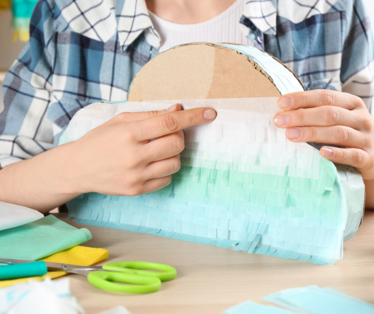 How to Make a Cute DIY Piñata Using Cardboard – I Chug My Wine