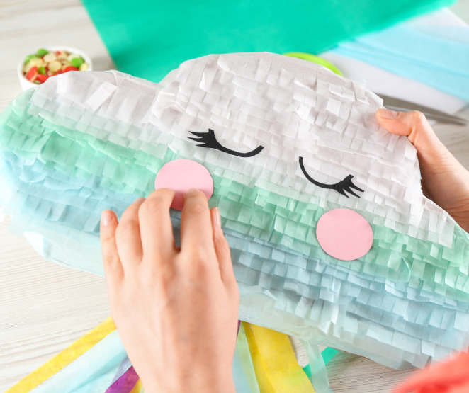 How to Make a Cute DIY Piñata Using Cardboard – I Chug My Wine