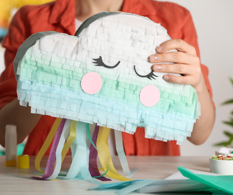 How to Make a Cute DIY Piñata Using Cardboard – I Chug My Wine