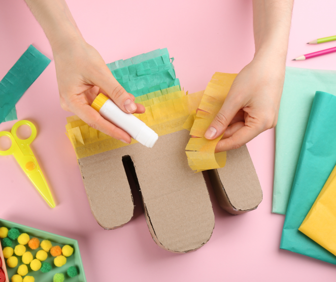 How to Make a Cute DIY Piñata Using Cardboard – I Chug My Wine