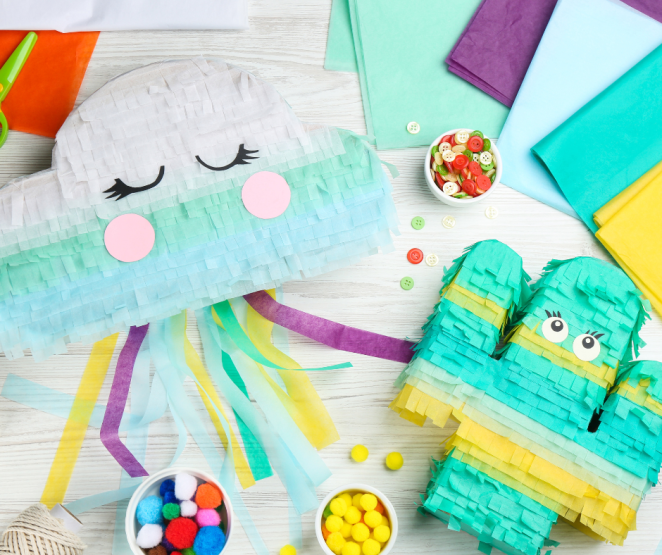 How to Make a Cute DIY Piñata Using Cardboard – I Chug My Wine